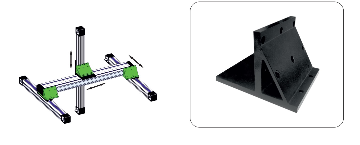 Linear Motion Systems Module Connection Adapter: Elega