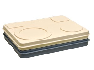 Thermo trays system for hospitals and schools MULTITRAY: Elega