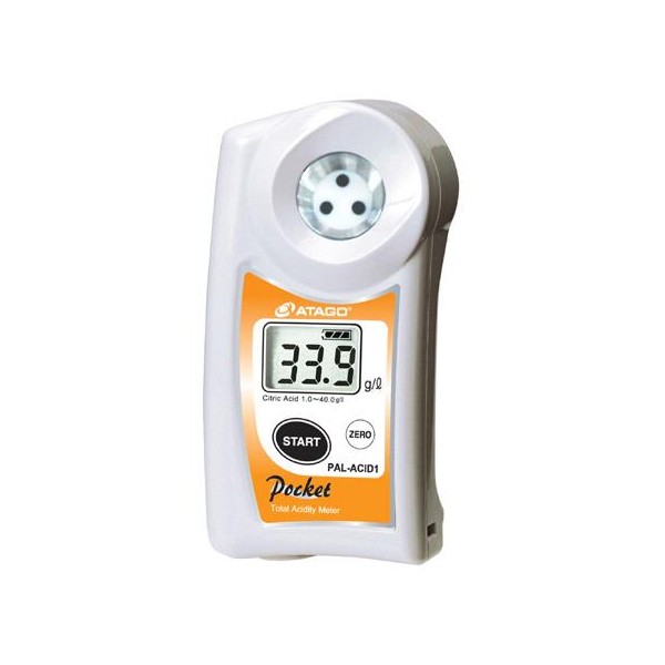 Portable meters for measuring the acidity of fruits and vegetables: Elega