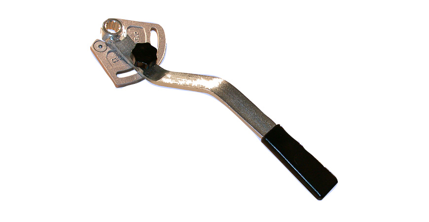 Manual lever actuators CM to cement silo valves:Elega